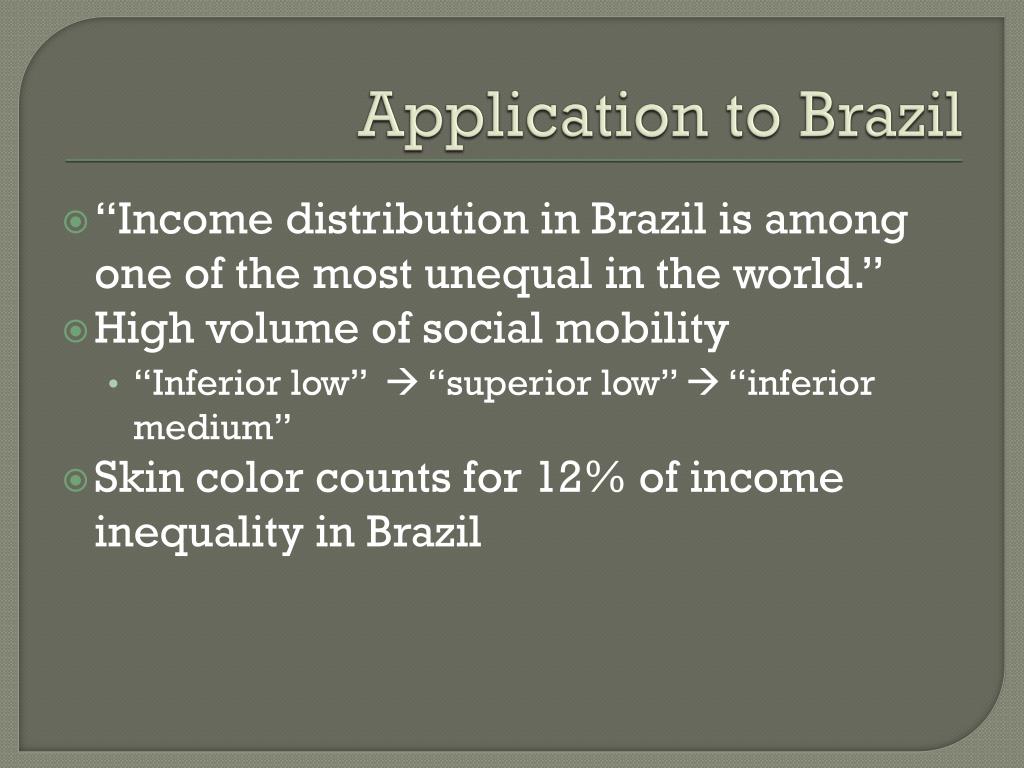 PPT - Income Distribution & Economic Growth: The Case of Brazil ...