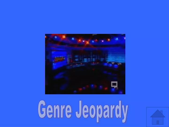 PPT - Genre Jeopardy PowerPoint Presentation, free download - ID:2748357