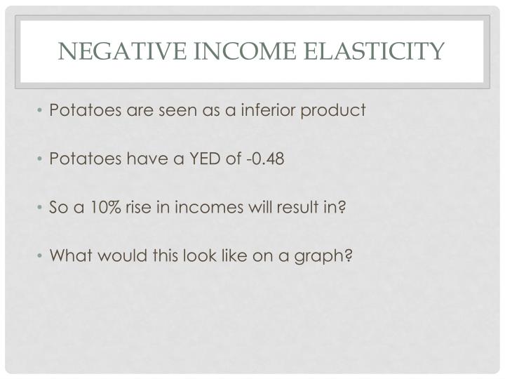 PPT - Income elasticity of demand PowerPoint Presentation - ID:2749069