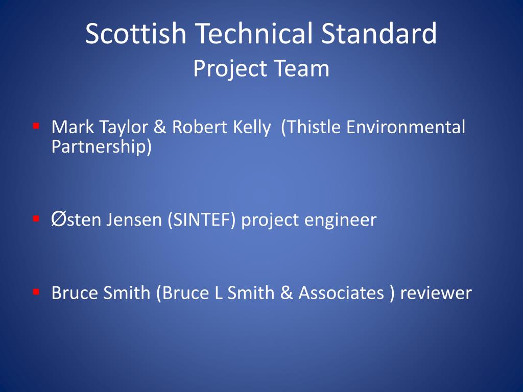 PPT - SCOTTISH TECHNICAL STANDARD FOR FISH FARM EQUIPMENT 29 th March ...