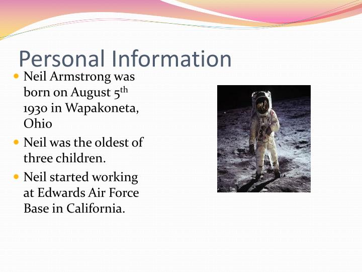 PPT - Biography of Neil Armstrong PowerPoint Presentation - ID:2749572