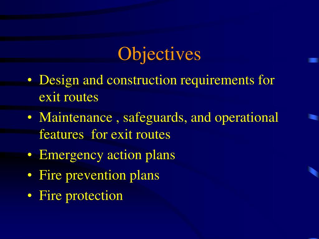 PPT - Exit Routes Emergency Action Plans Fire Prevention Plans Fire ... PPT - Exit Routes Emergency Action Plans Fire Prevention Plans Fire ...