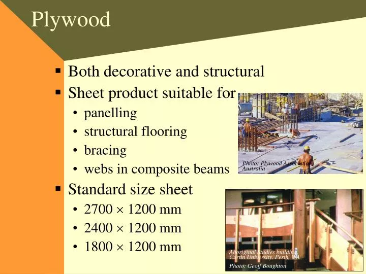 PPT - Plywood PowerPoint Presentation, free download - ID:2749973