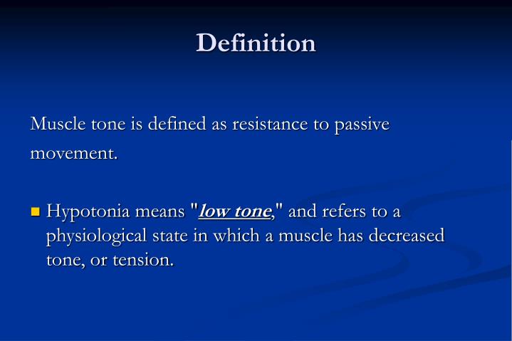 PPT - Hypotonia in Children PowerPoint Presentation - ID:2750699