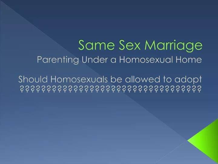 Ppt Same Sex Marriage Powerpoint Presentation Free Download Id 2750763