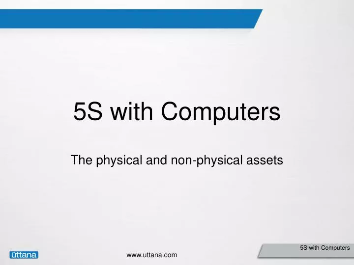 PPT - 5S with Computers PowerPoint Presentation, free download - ID:2750768