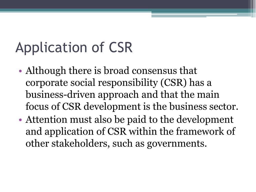 PPT - The Role of Governments in Activating Corporate Social ...