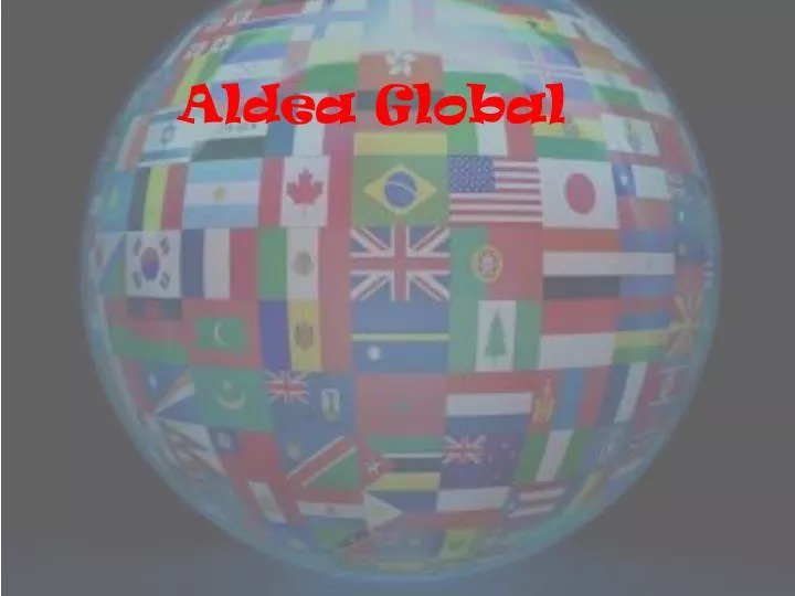 PPT - Aldea Global PowerPoint Presentation, free download - ID:2751433