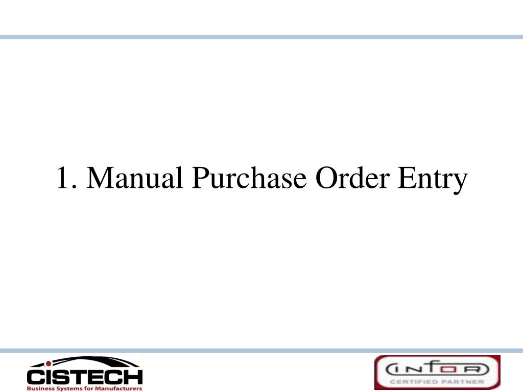 PPT - Efficient Ways to Place Purchase Orders in Your System PowerPoint ...