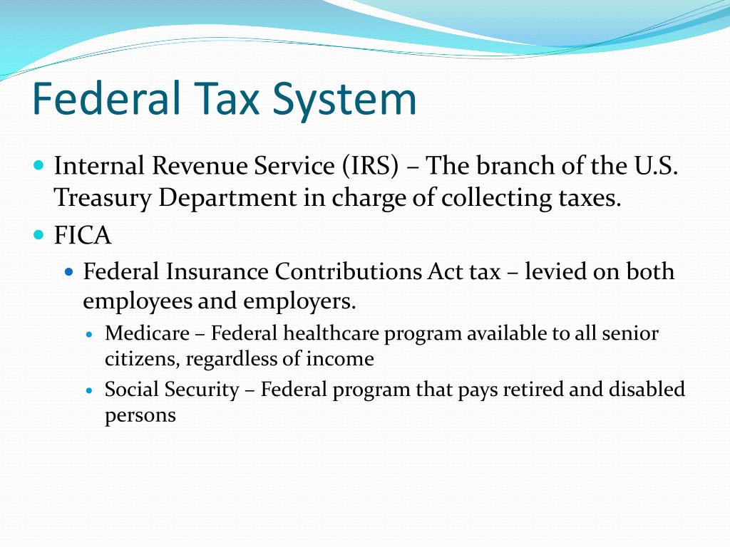 PPT - Payroll withholding system Tax loophole Sin tax M edicare ...