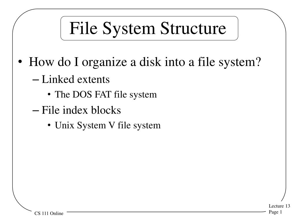 PPT - File System Structure PowerPoint Presentation, free download - ID ... PPT - File System Structure PowerPoint Presentation, free download - ID ...
