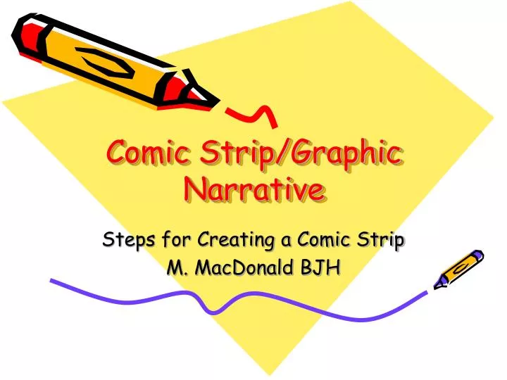 PPT - Comic Strip/Graphic Narrative PowerPoint Presentation, free ...
