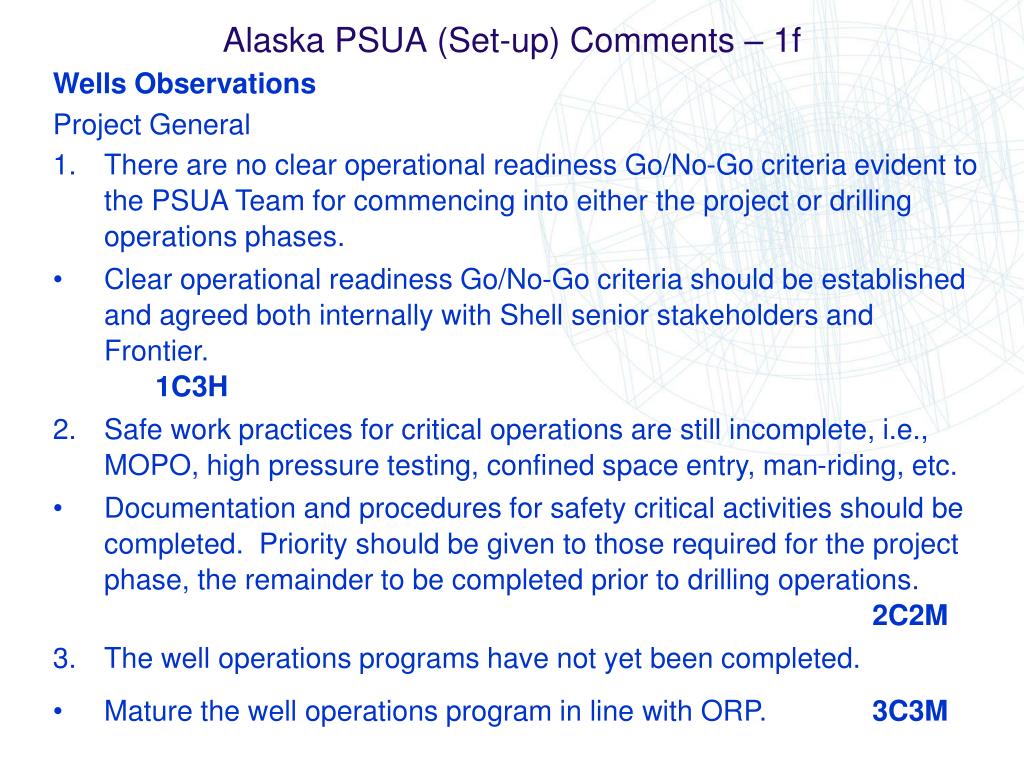 PPT - Alaska 2008 Summer Drilling Campaign PSUA PowerPoint Presentation ...