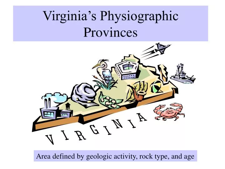 Five Virginia Provinces