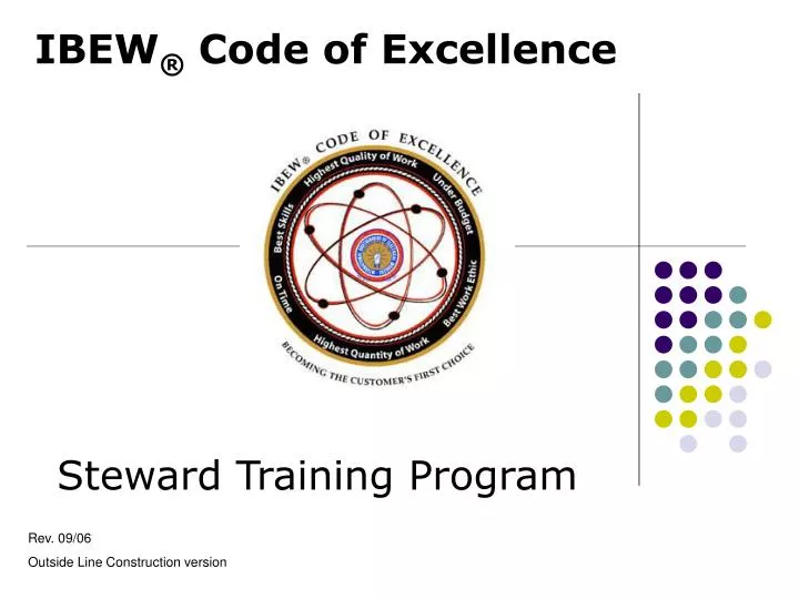 PPT - Steward Training Program PowerPoint Presentation, free download ...