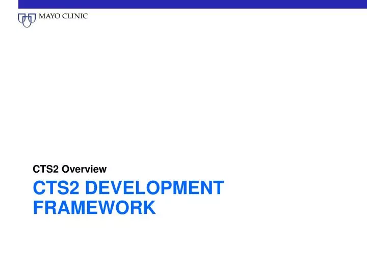 PPT - CTS2 Development Framework PowerPoint Presentation, free download ...