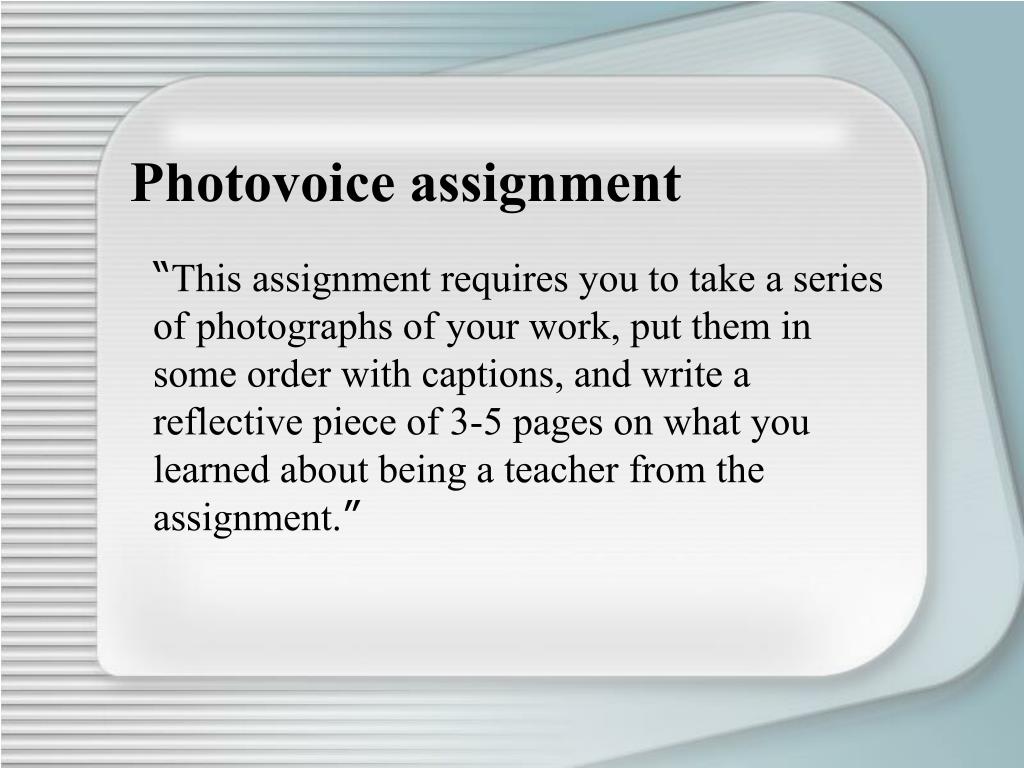 PPT - Photovoice in Science Teacher Education PowerPoint Presentation ...