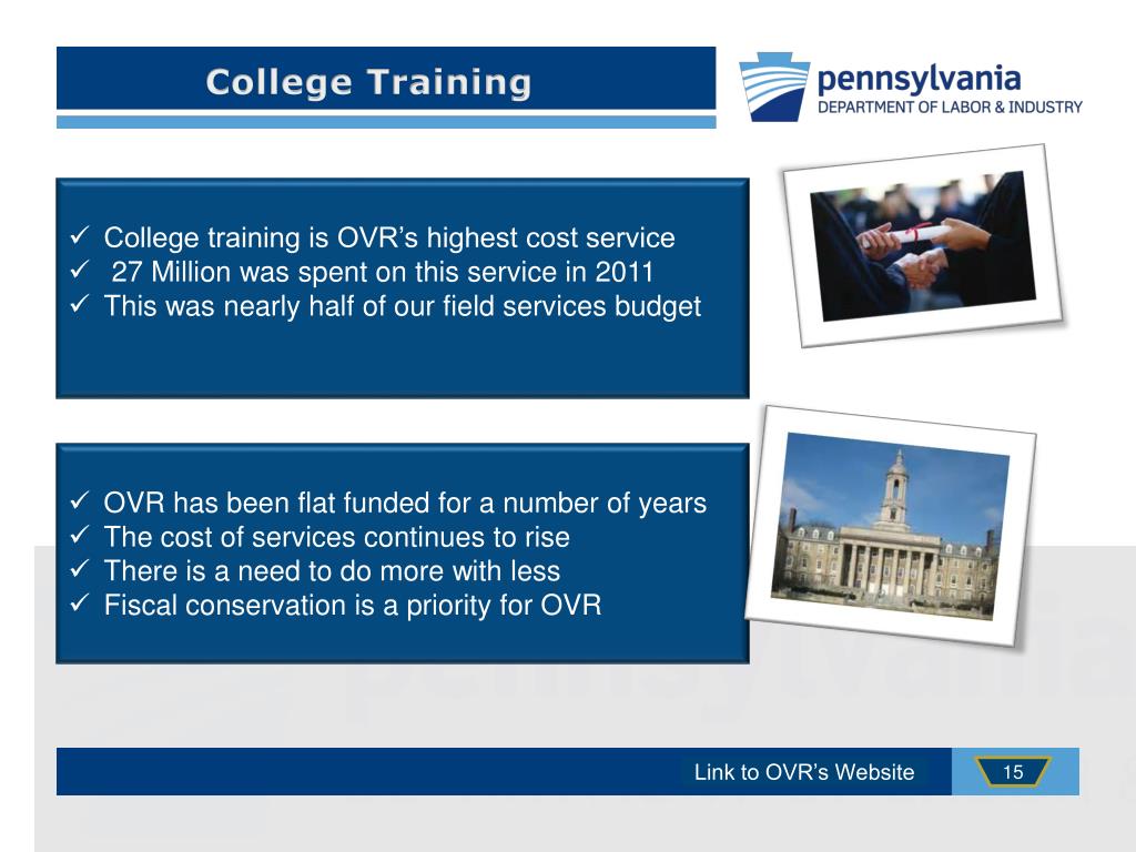 PPT - Pennsylvania Office of Vocational Rehabilitation PowerPoint ...
