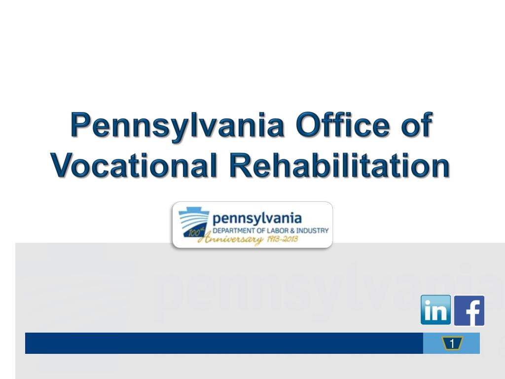 PPT - Pennsylvania Office of Vocational Rehabilitation PowerPoint ...