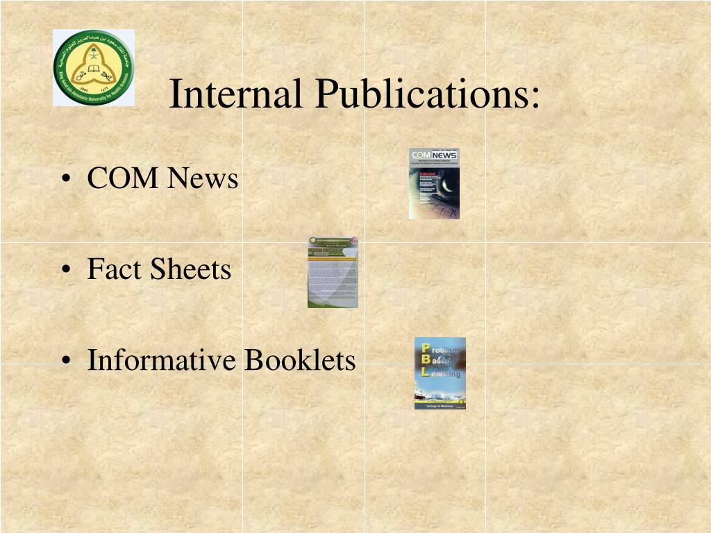 PPT - Department of Medical Education Publication Overview PowerPoint ...