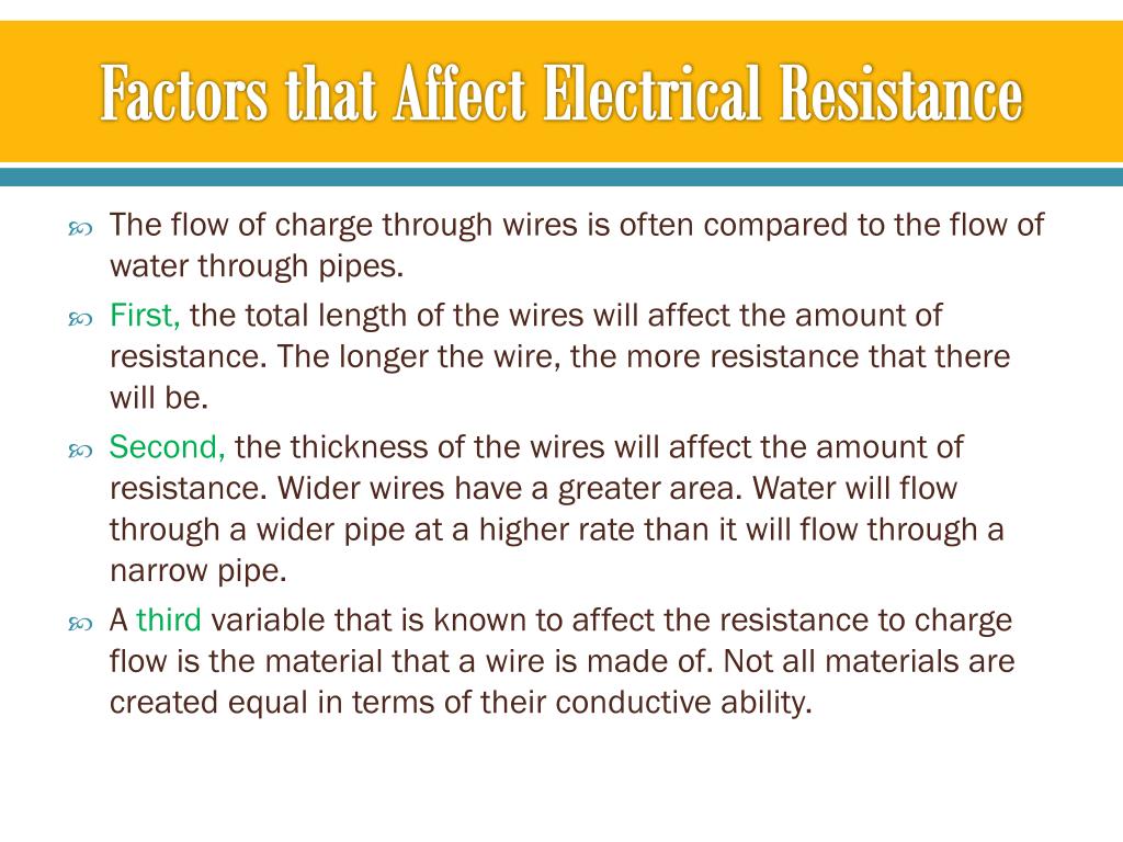 PPT - Electric Current, Resistance and Ohm’s law PowerPoint ...