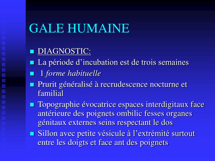 PPT - ECTOPARASITOSES CUTANEES PowerPoint Presentation - ID:2754190
