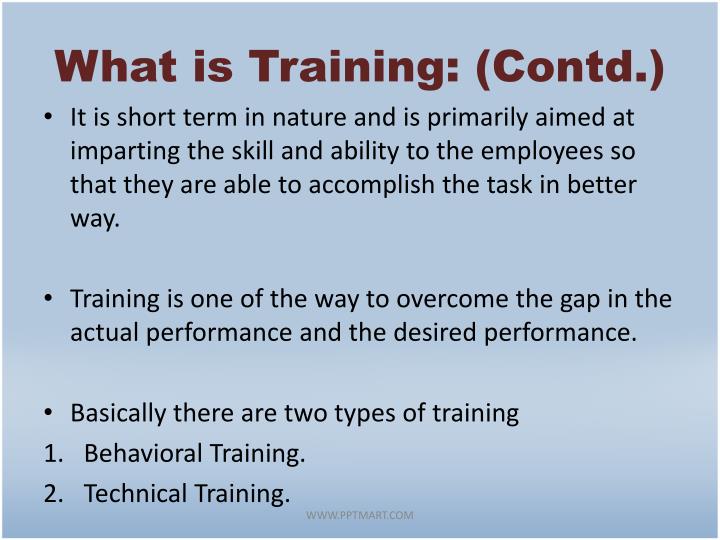 PPT - Training: Concept and Strategy PowerPoint Presentation - ID:2754223