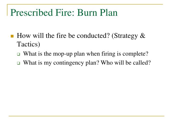 PPT - Prescribed Fire: A Tool For Ecosystem Management PowerPoint ...