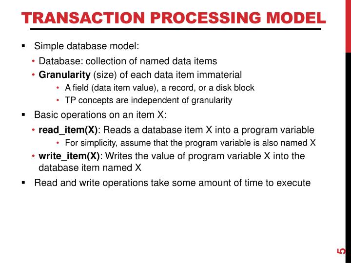 PPT - Introduction to Transaction Processing PowerPoint Presentation ...