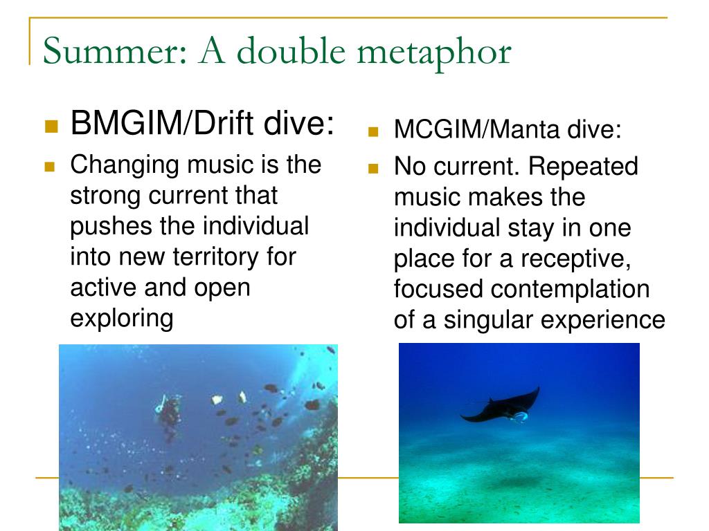 PPT - Metaphoric Music Listening inside and outside music therapy ...