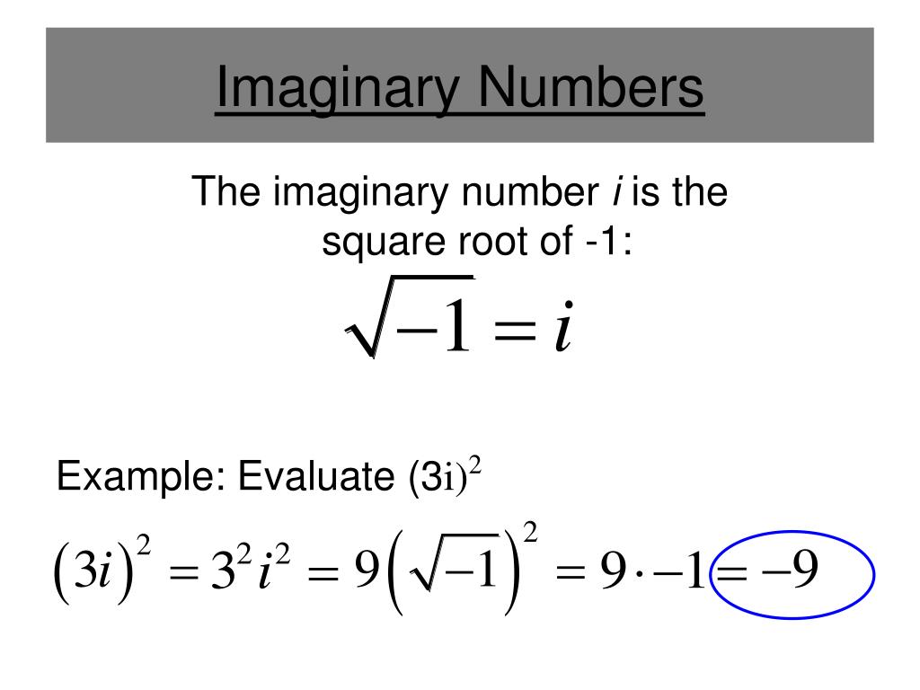 How To Use Imaginary Numbers How To Use Imaginary Numbers