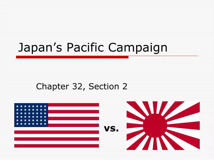 PPT - Japan’s Pacific Campaign PowerPoint Presentation, free download ...