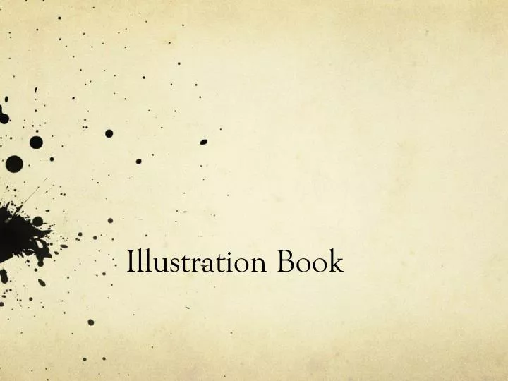 PPT - Illustration Book PowerPoint Presentation, free download - ID:2756157