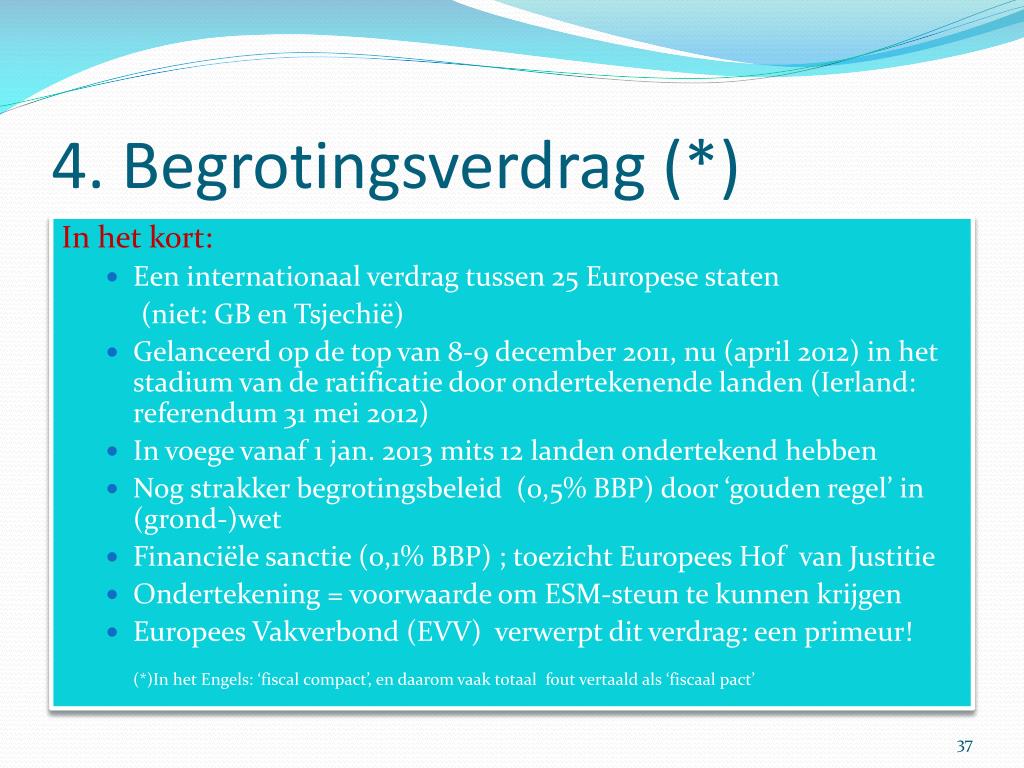 PPT - Het Europees economisch bestuur PowerPoint Presentation, free ...