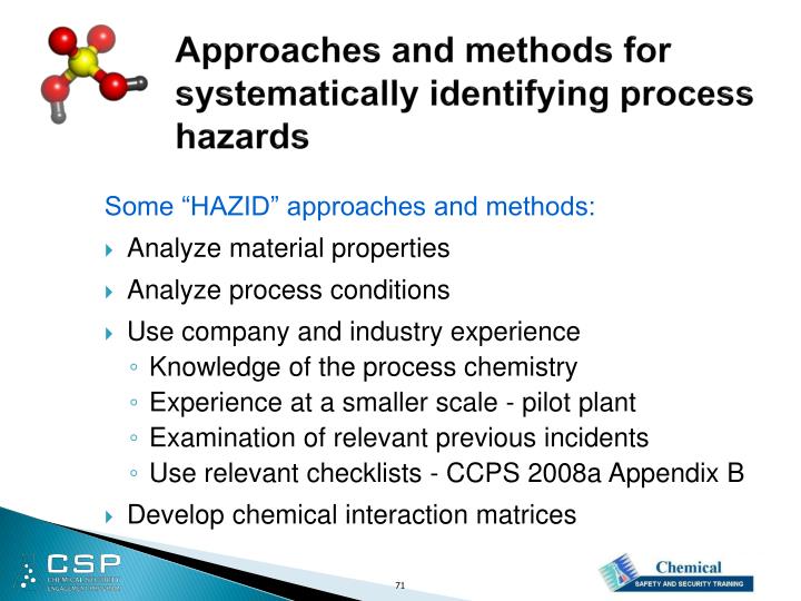 PPT - Chemical Risks in the Process Industry PowerPoint Presentation ...