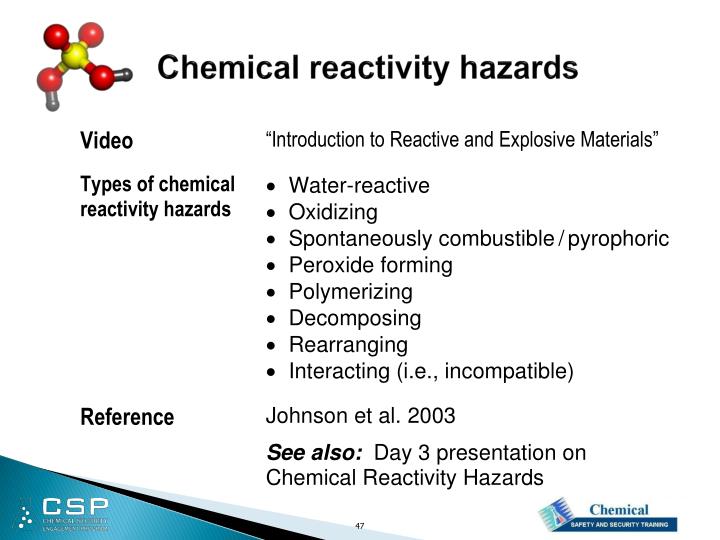 PPT - Chemical Risks in the Process Industry PowerPoint Presentation ...