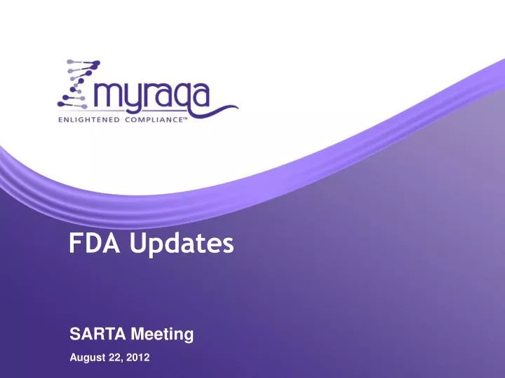 PPT - FDA Updates PowerPoint Presentation, free download - ID:2757018