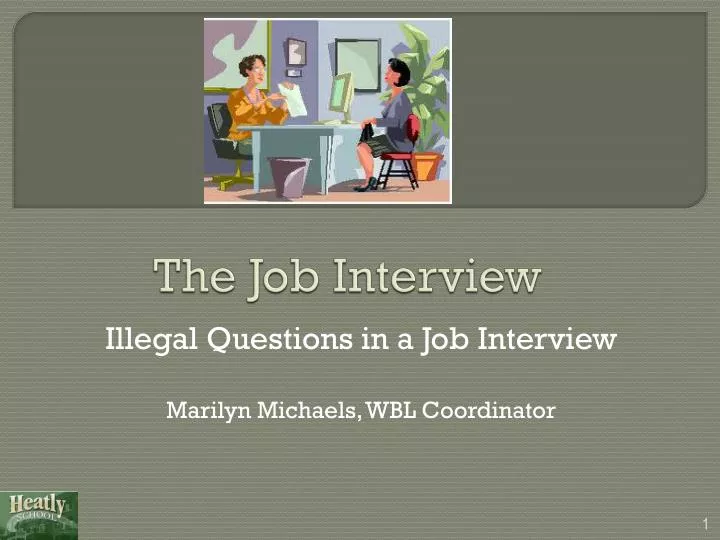 PPT - The Job Interview PowerPoint Presentation, free download - ID:2757354