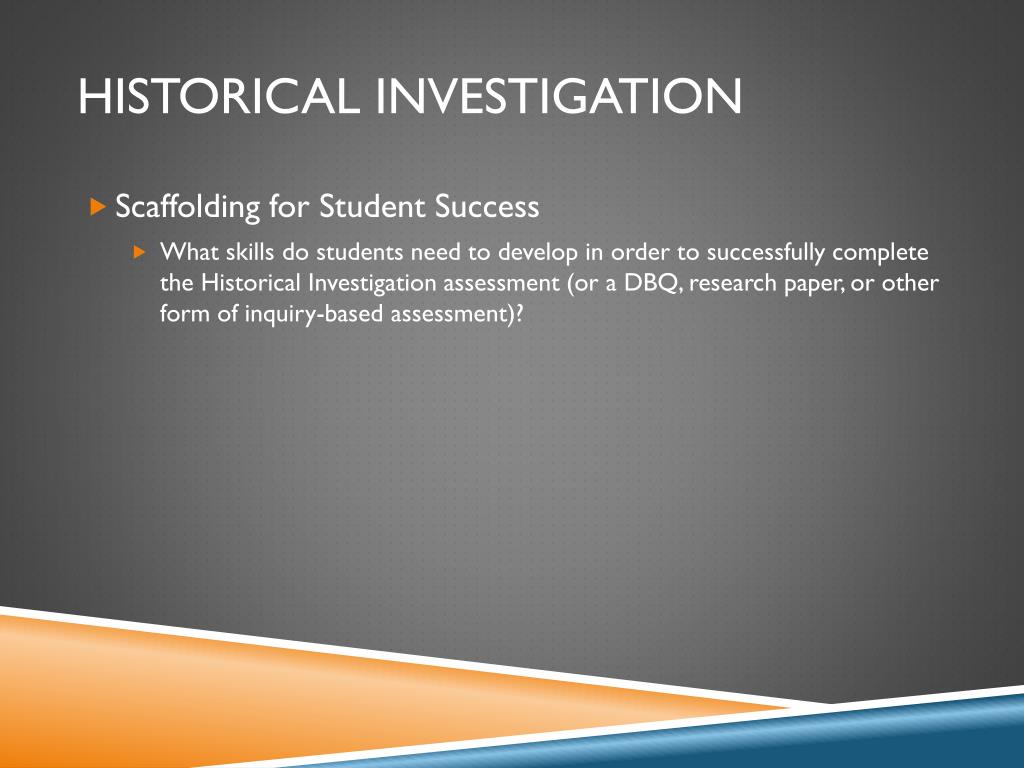 PPT - History as Mystery and History as Inquiry PowerPoint Presentation ...