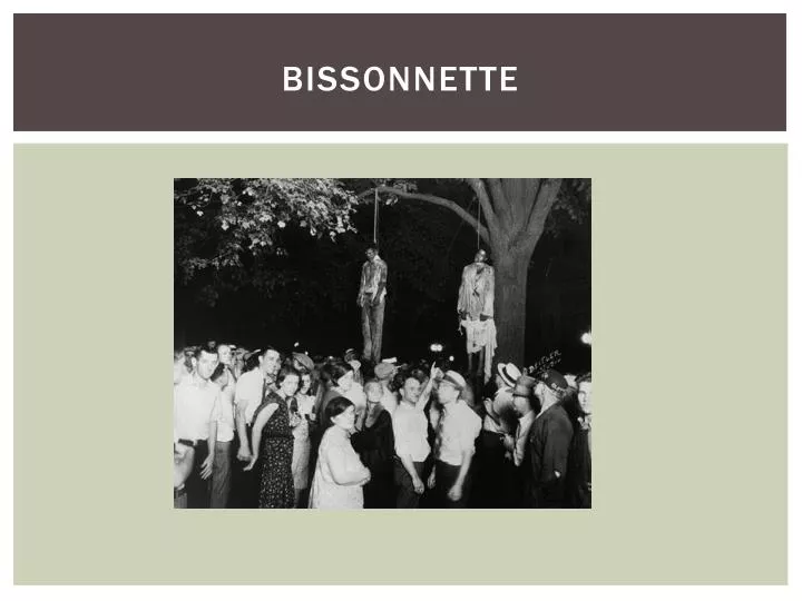 PPT - Bissonnette PowerPoint Presentation, free download - ID:2757774