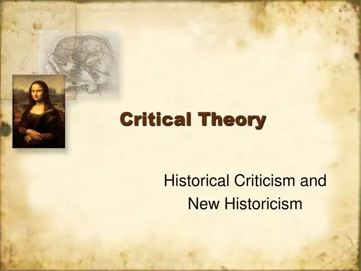 PPT - Critical Theory PowerPoint Presentation, free download - ID:2757828