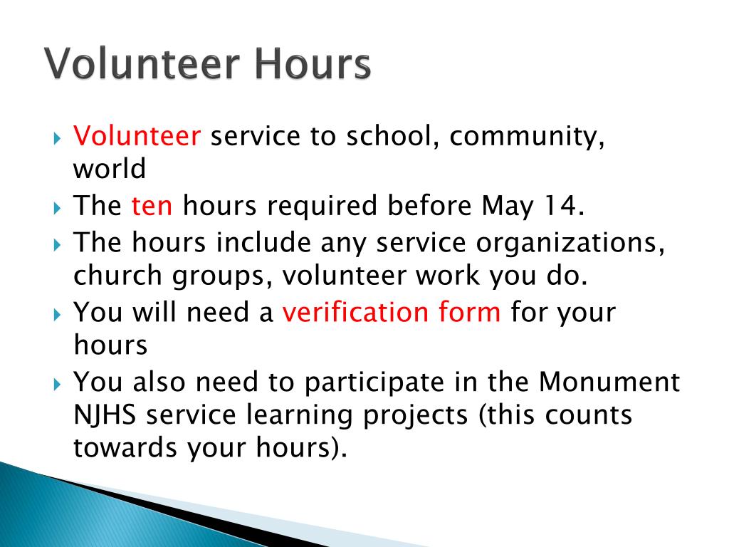 PPT - National Junior Honor Society Monument Chapter PowerPoint ...