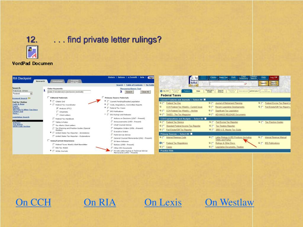 PPT - Tax Law Research Solutions: Techniques and Strategies PowerPoint ...