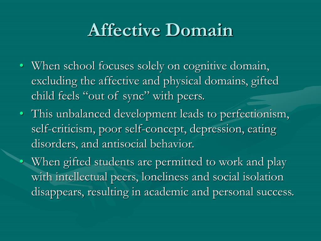 PPT - Social and Emotional Needs of the Gifted PowerPoint Presentation ...