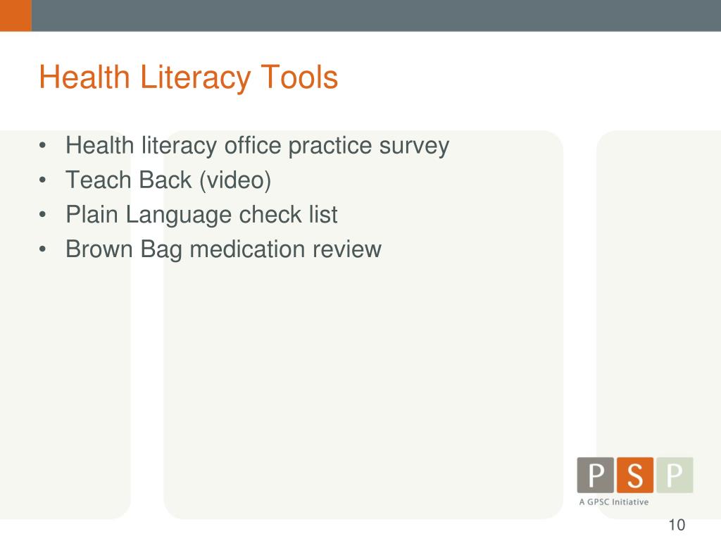 PPT - Group Medical Visits Health Literacy Patient Self-Management ...