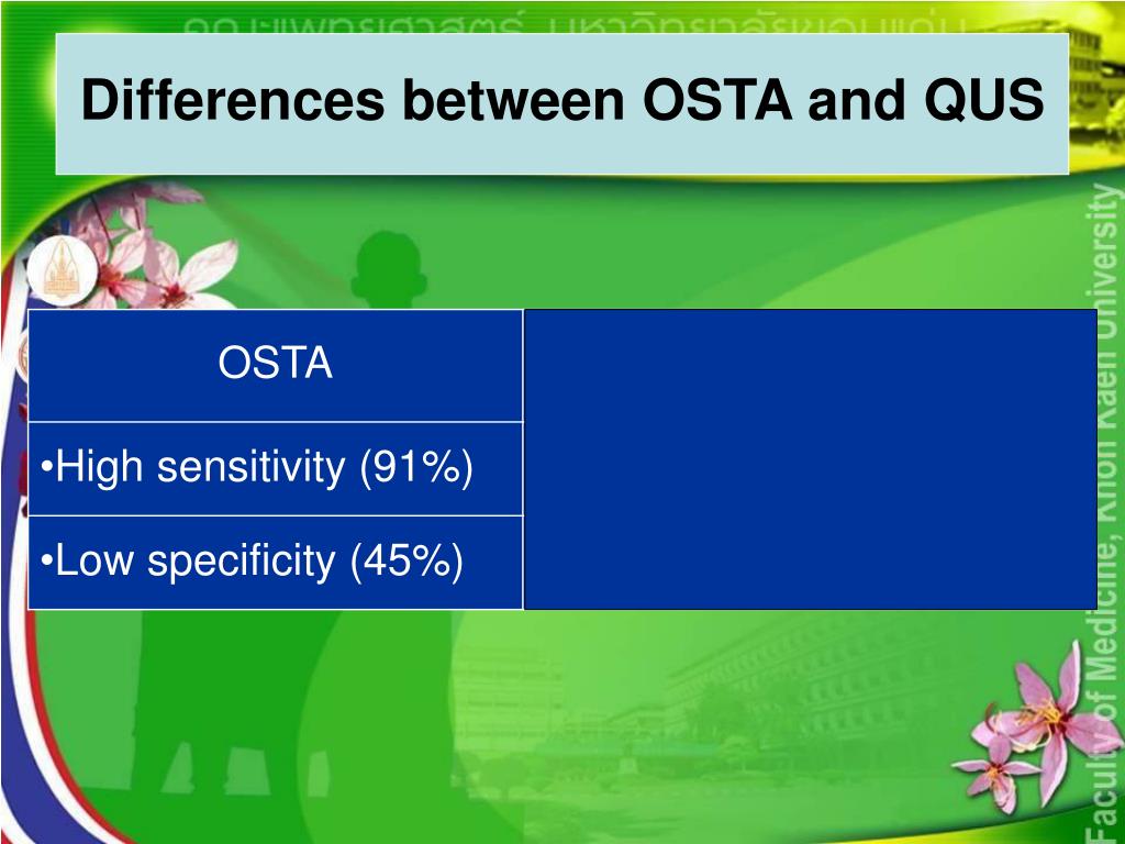 PPT - Osteoporosis Diagnosis by DEXA and Ultrasound Measurement ...