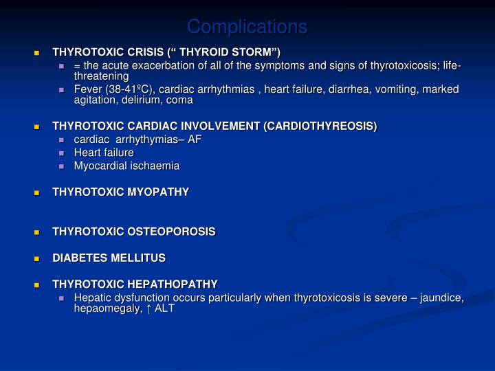 PPT - HYPERTHYROIDISM (THYROTOXICOSIS) PowerPoint Presentation - ID:2758950