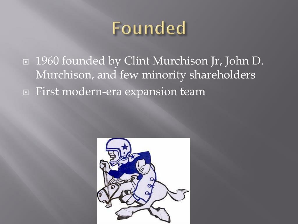 PPT - “ America’s Team” The Dallas Cowboys PowerPoint Presentation - ID ...