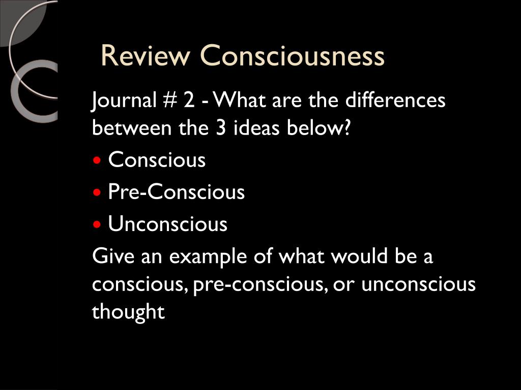 PPT - Psychology of Consciousness PowerPoint Presentation, free ...