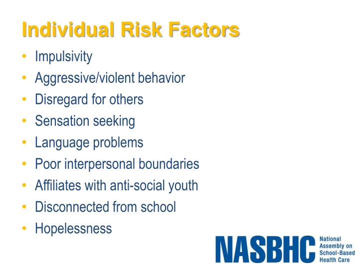 PPT - Overview of Risk and Protective Factors PowerPoint Presentation ...